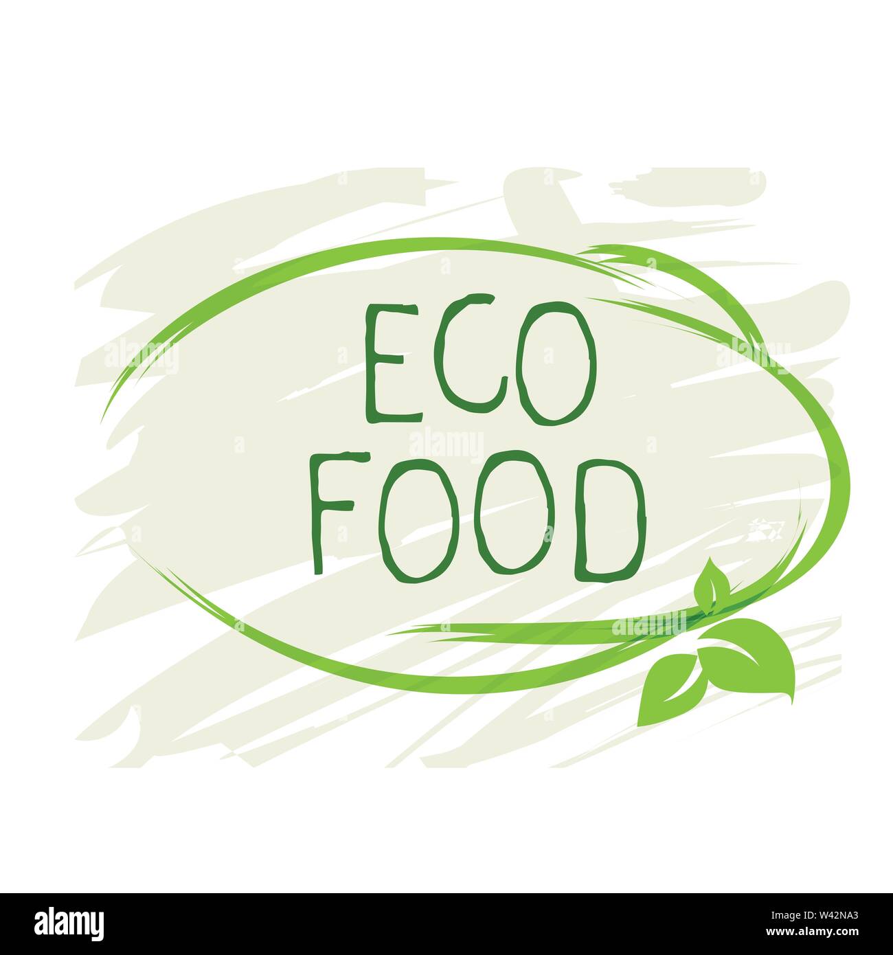 Eco food label and high quality product badges. Bio healthy organic ...