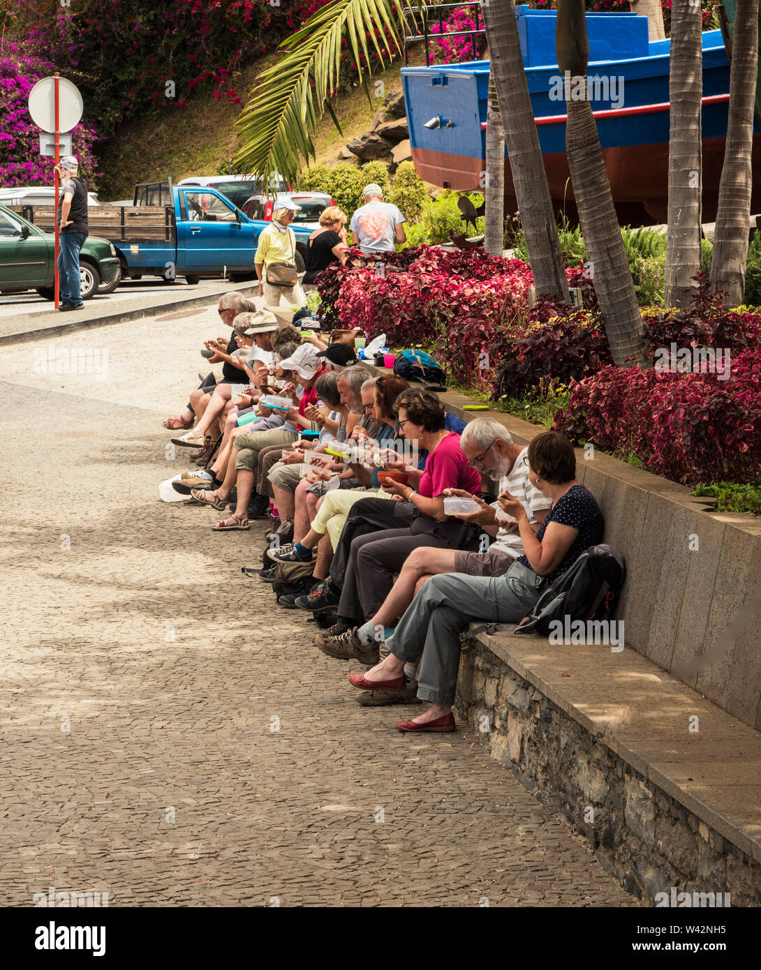 Hikers Sitting Down High Resolution Stock Photography and Images - Alamy