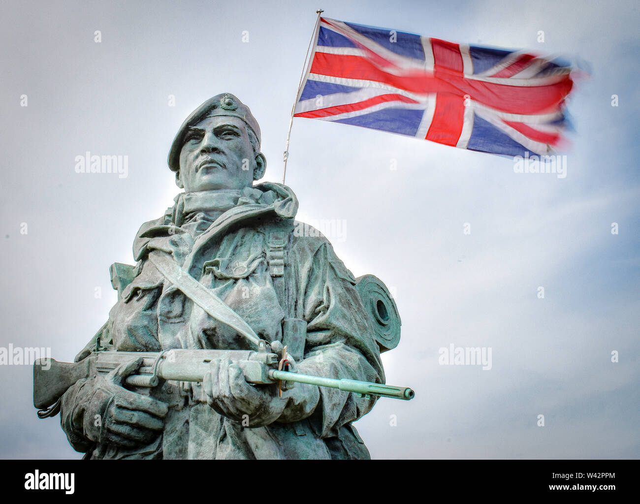 The Proud Marine Stock Photo - Alamy