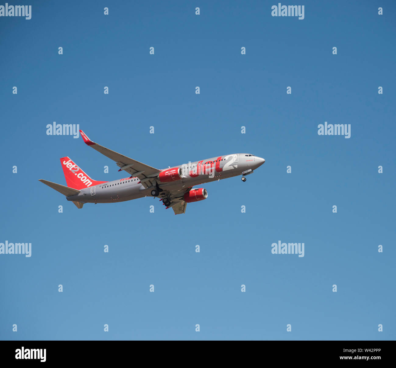 Jet2 sign on aircraft hi-res stock photography and images - Alamy