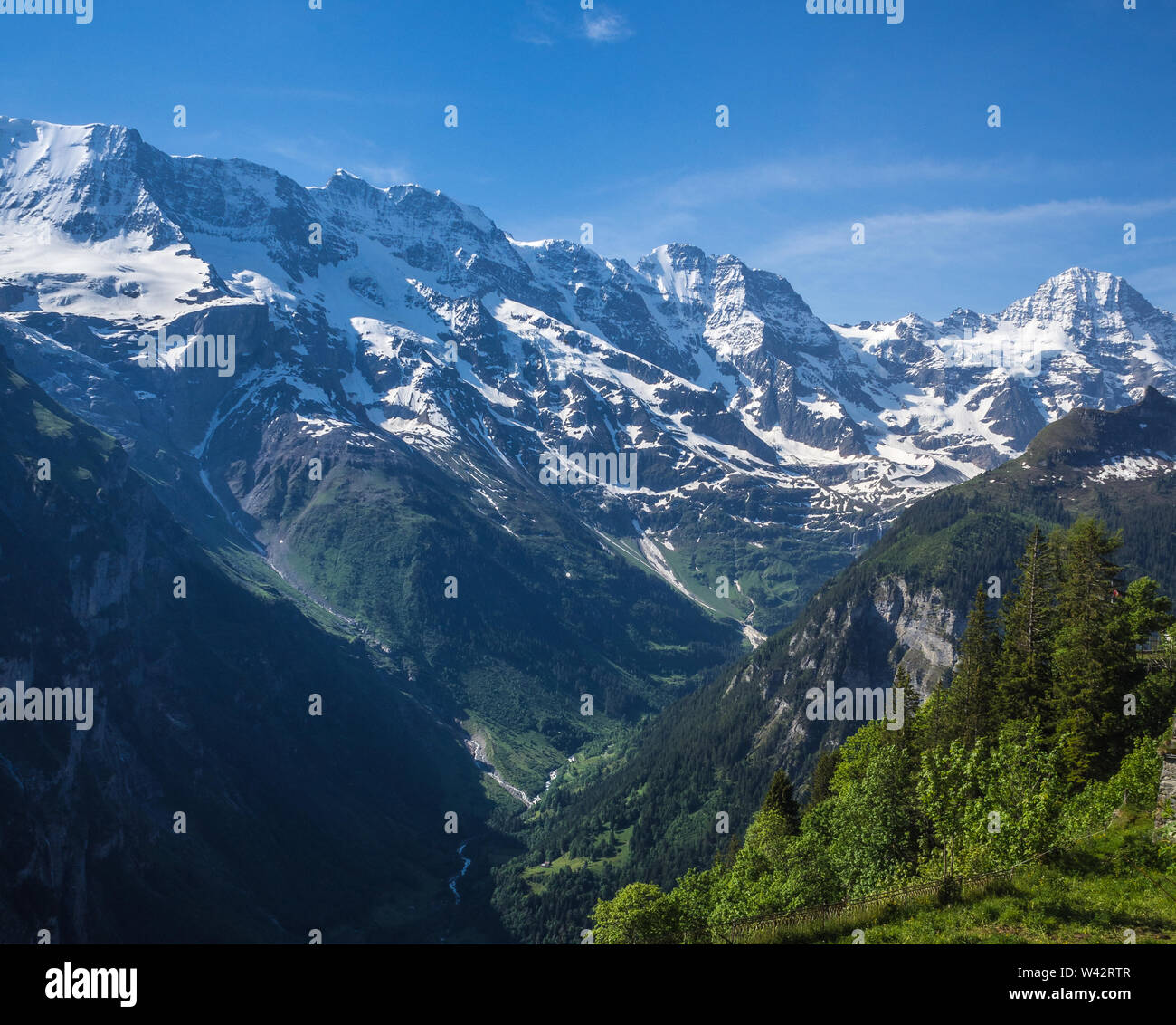 Mürren village switzerland hi-res stock photography and images - Alamy