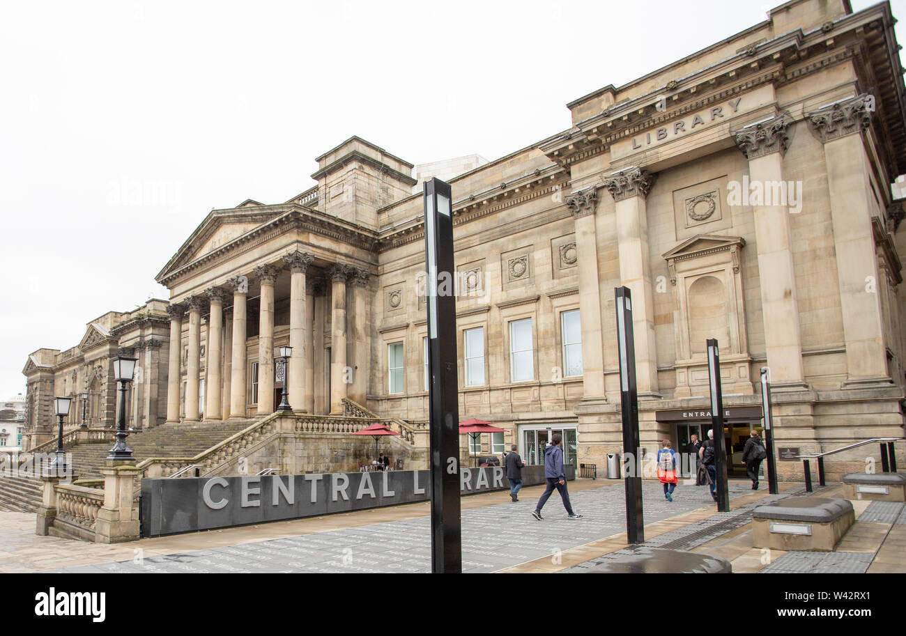 Liverpool Central Library Stock Photo - Alamy