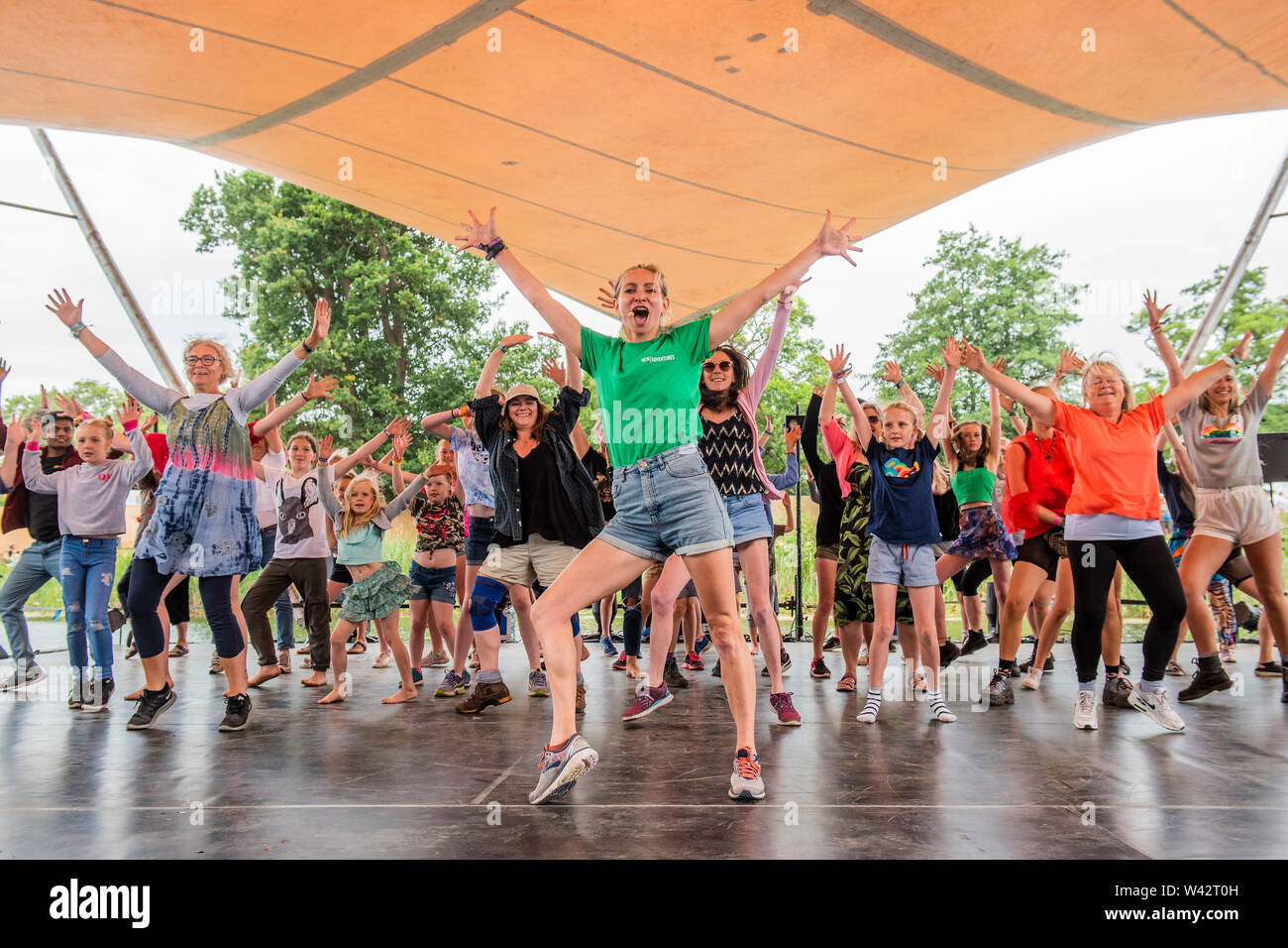 Henham Park, Suffolk, UK. UK. 19 July 2019. Matthew Bourne's New ...