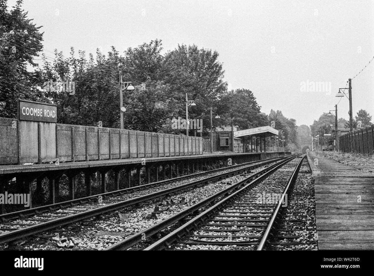 Coombe Road Station, Croydon - 2 Stock Photo - Alamy