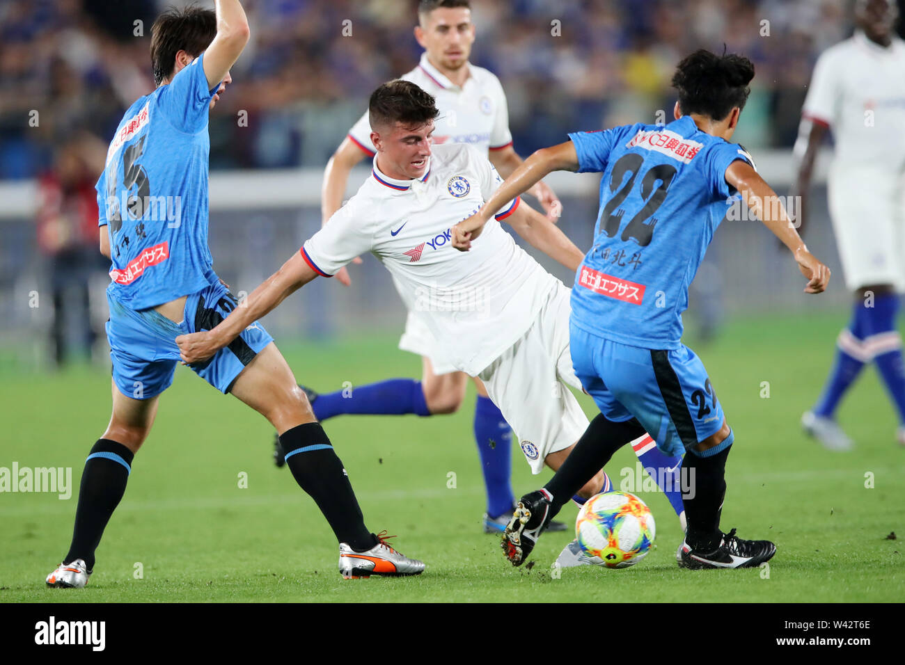 Kanagawa, Japan. 19th July, 2019. Mason Mount (Chelsea) Football/Soccer ...