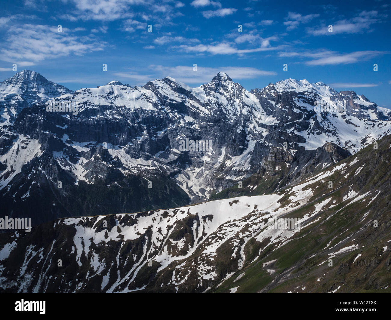 Bernese oberland murren village hi-res stock photography and images - Alamy