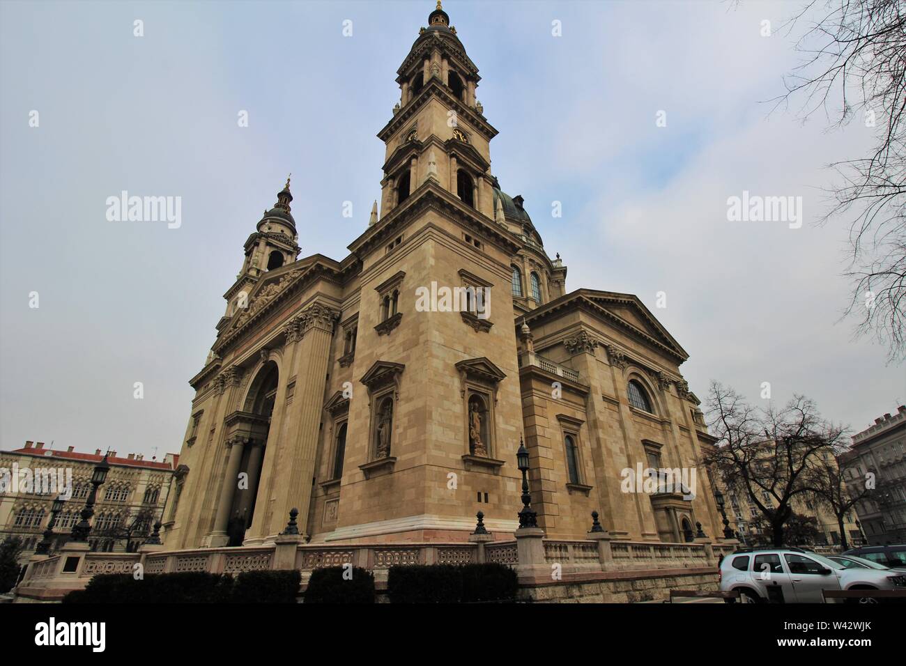 View of the front and side exterior of St Stephen's Church (commonly ...