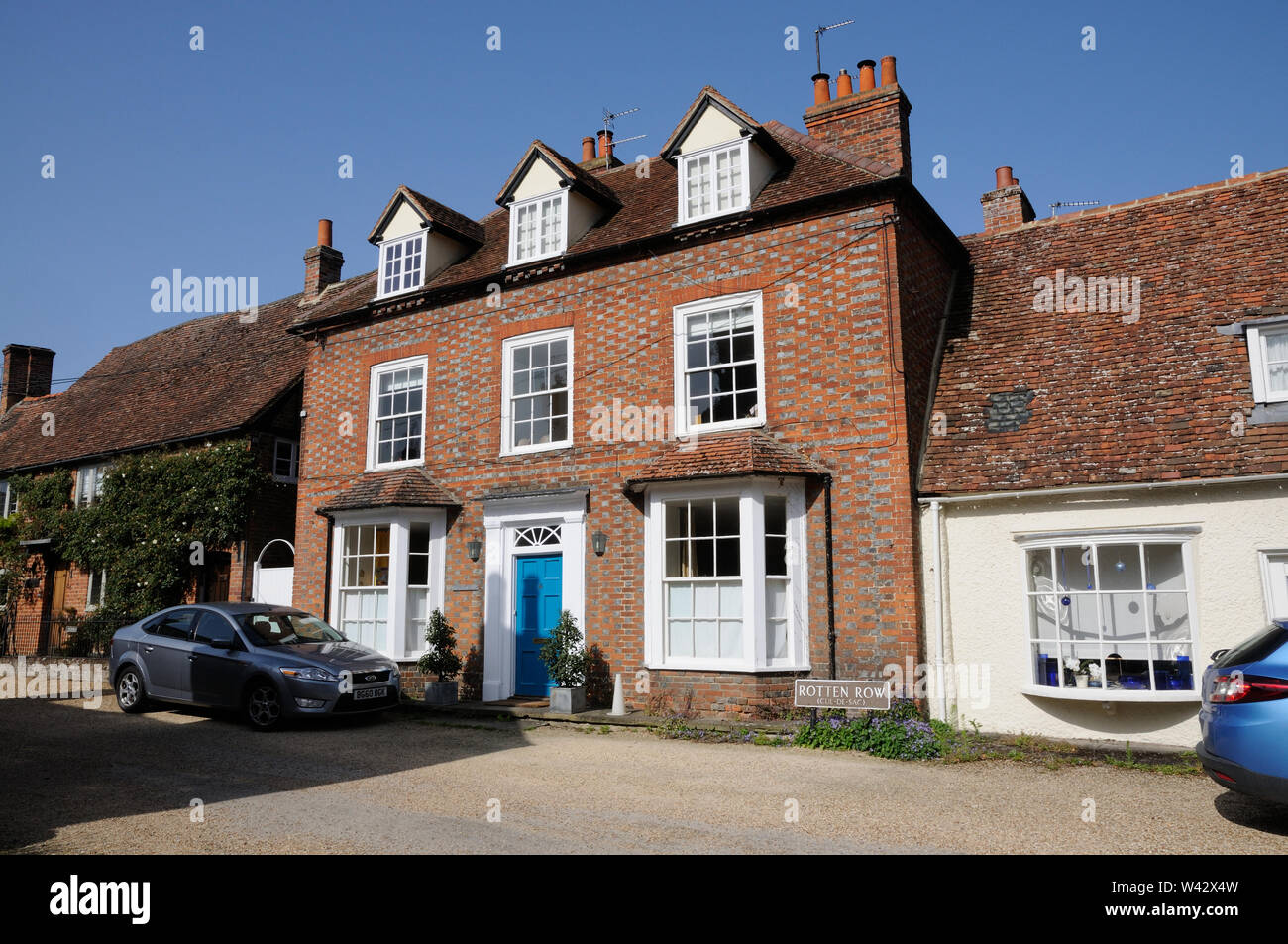 Abbey Ford, Rotten Row, Dorchester on Thames, Oxfordshire Stock Photo ...