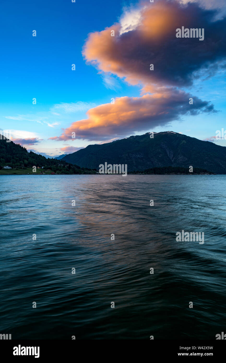 Norways longest and deepest fjord hi-res stock photography and images ...