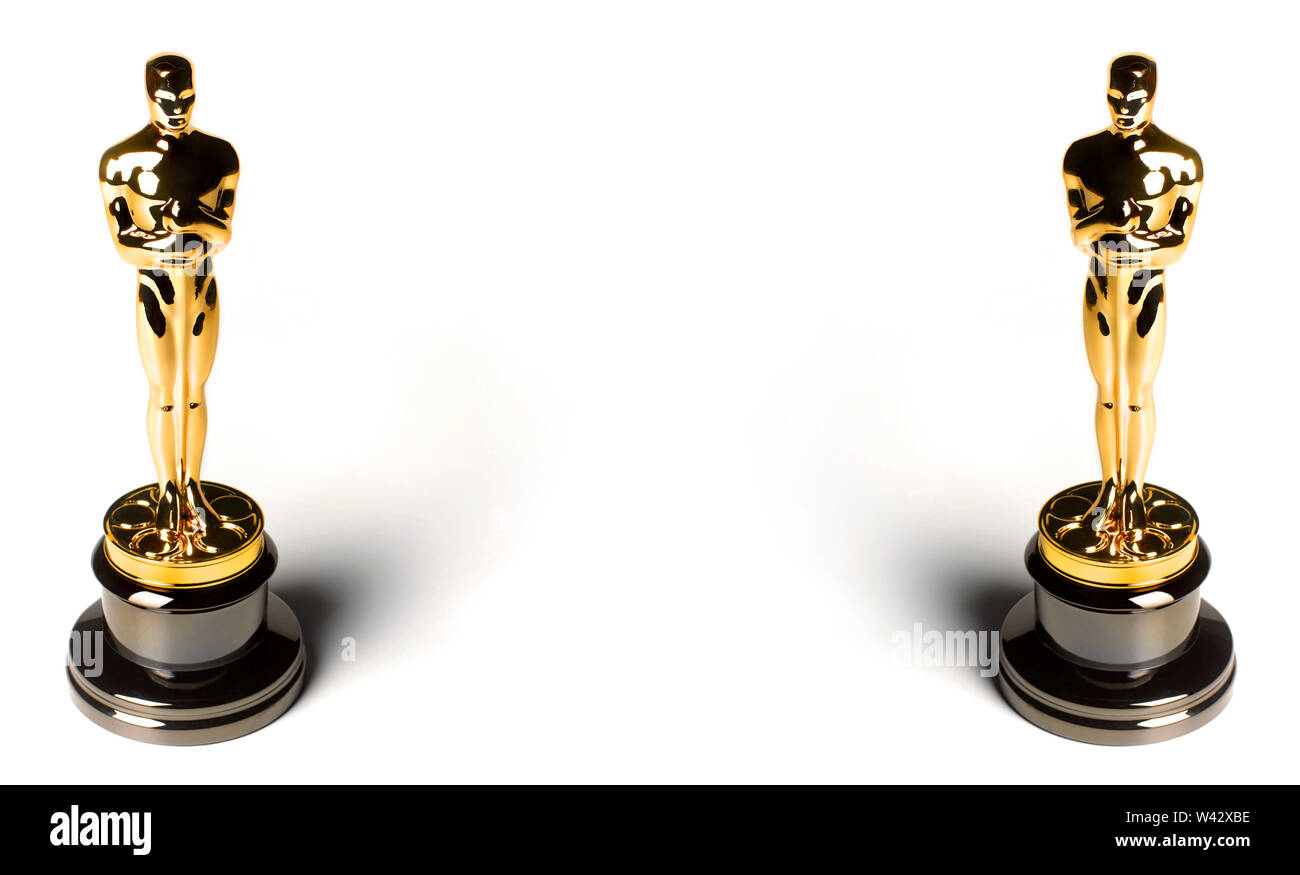 Oscar statue academy award Cut Out Stock Images & Pictures - Alamy