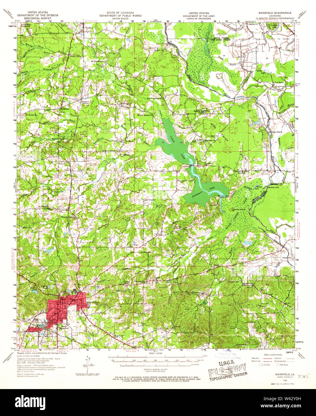 Mansfield map hi-res stock photography and images - Alamy