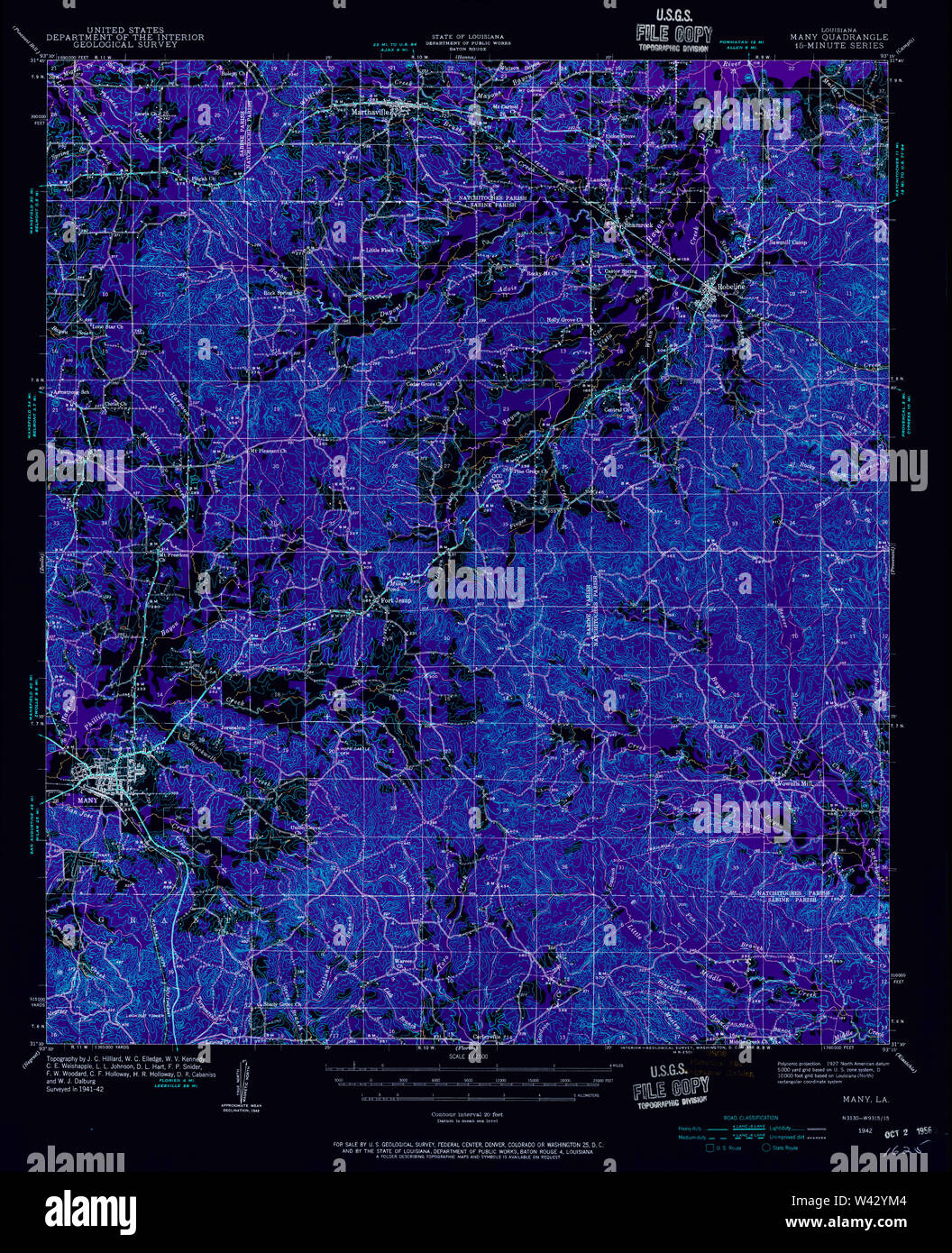 Many louisiana map hi-res stock photography and images - Alamy