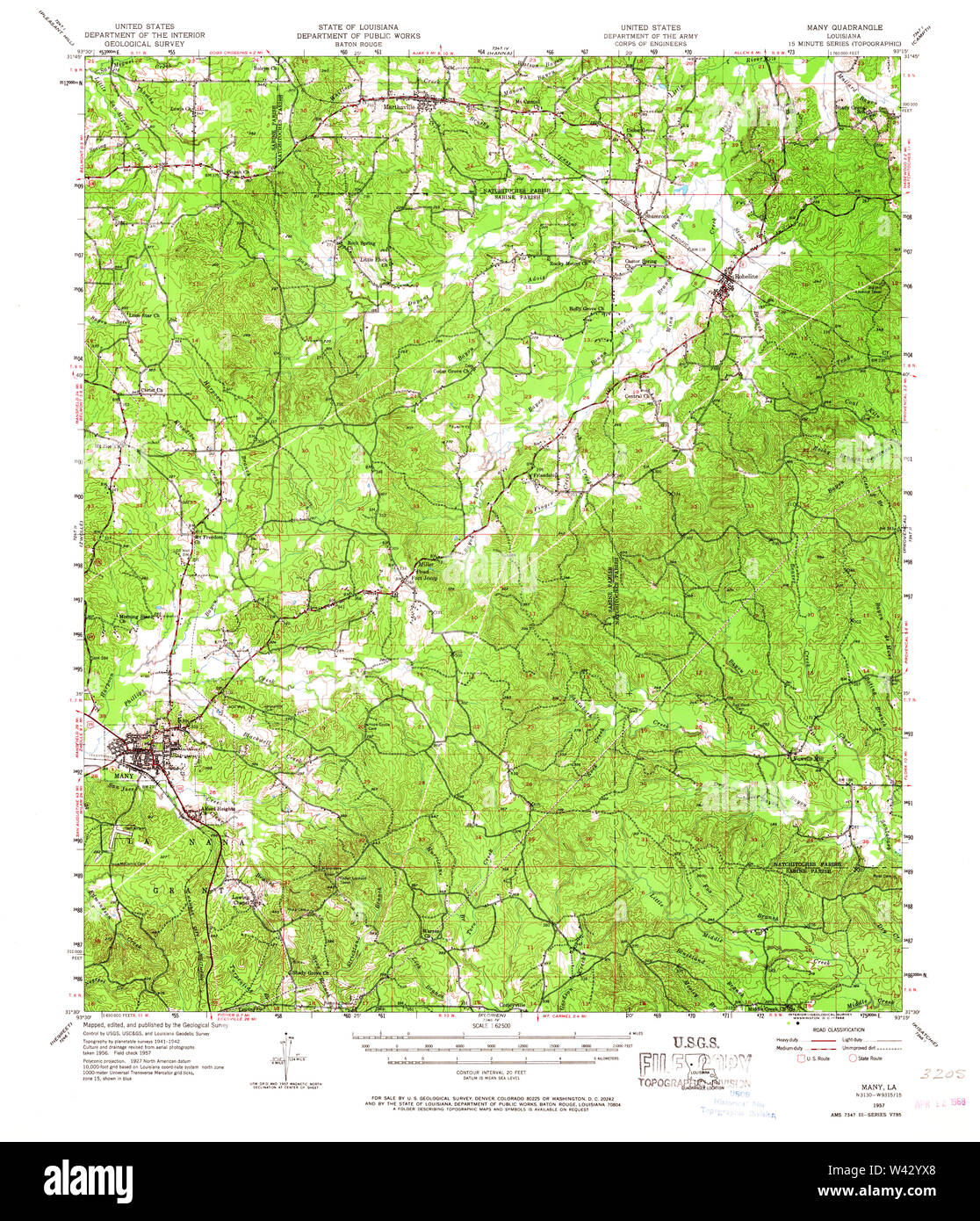 Many louisiana map hi-res stock photography and images - Alamy