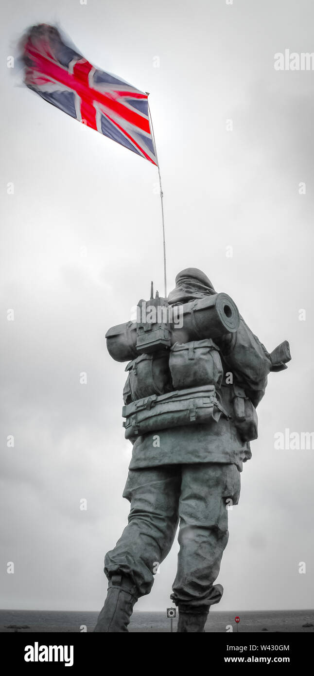 The Proud Marine Stock Photo - Alamy