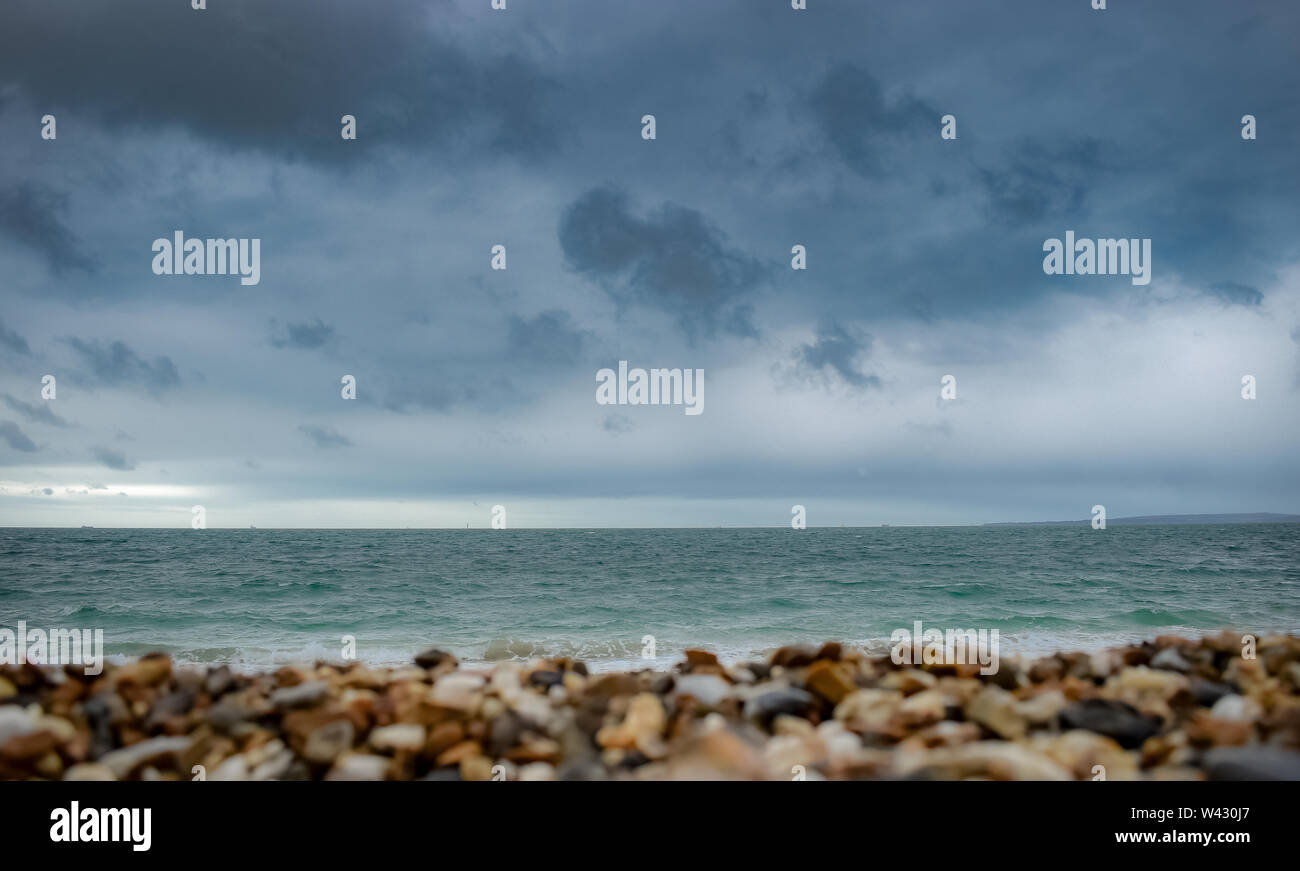 The Shingle Of Southsea Stock Photo - Alamy