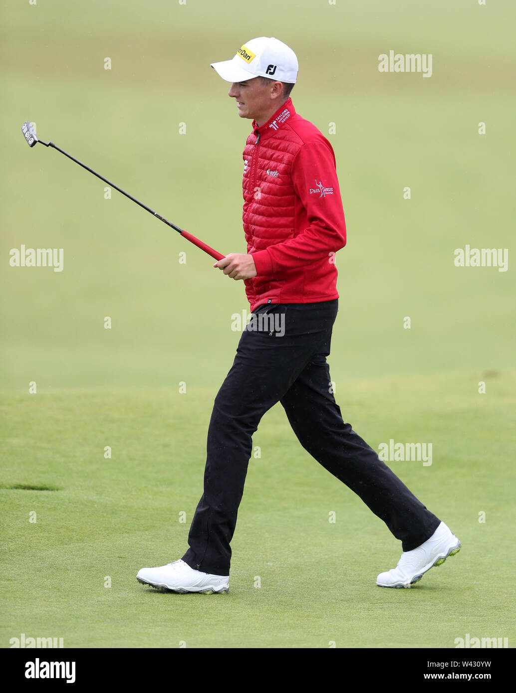 Scotland's Sam Locke during day two of The Open Championship 2019 at ...