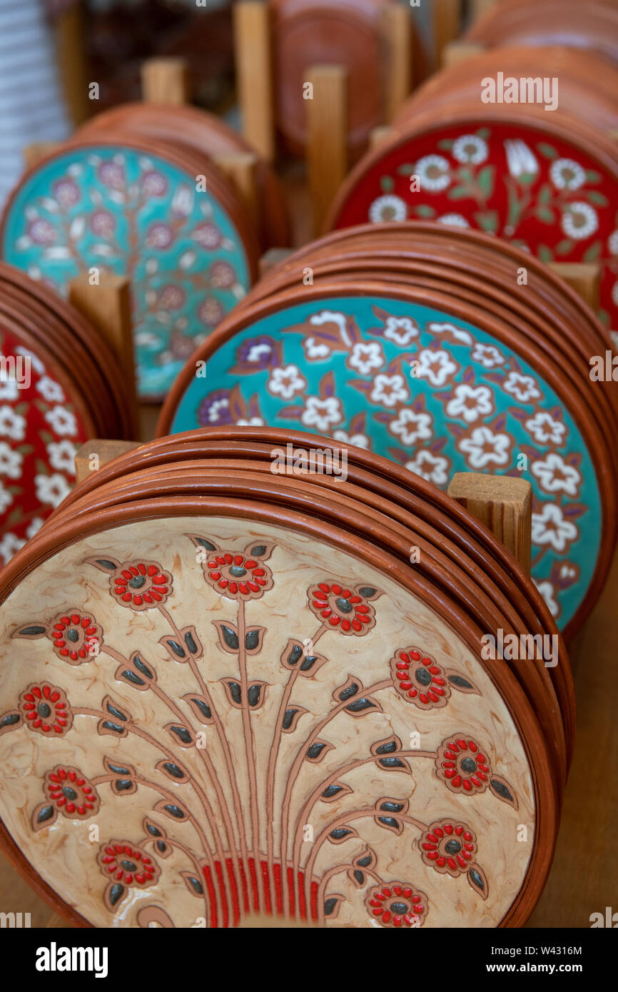 Greece, Rhodes, the largest of the Dodecanese islands. Bonis Ceramics ...