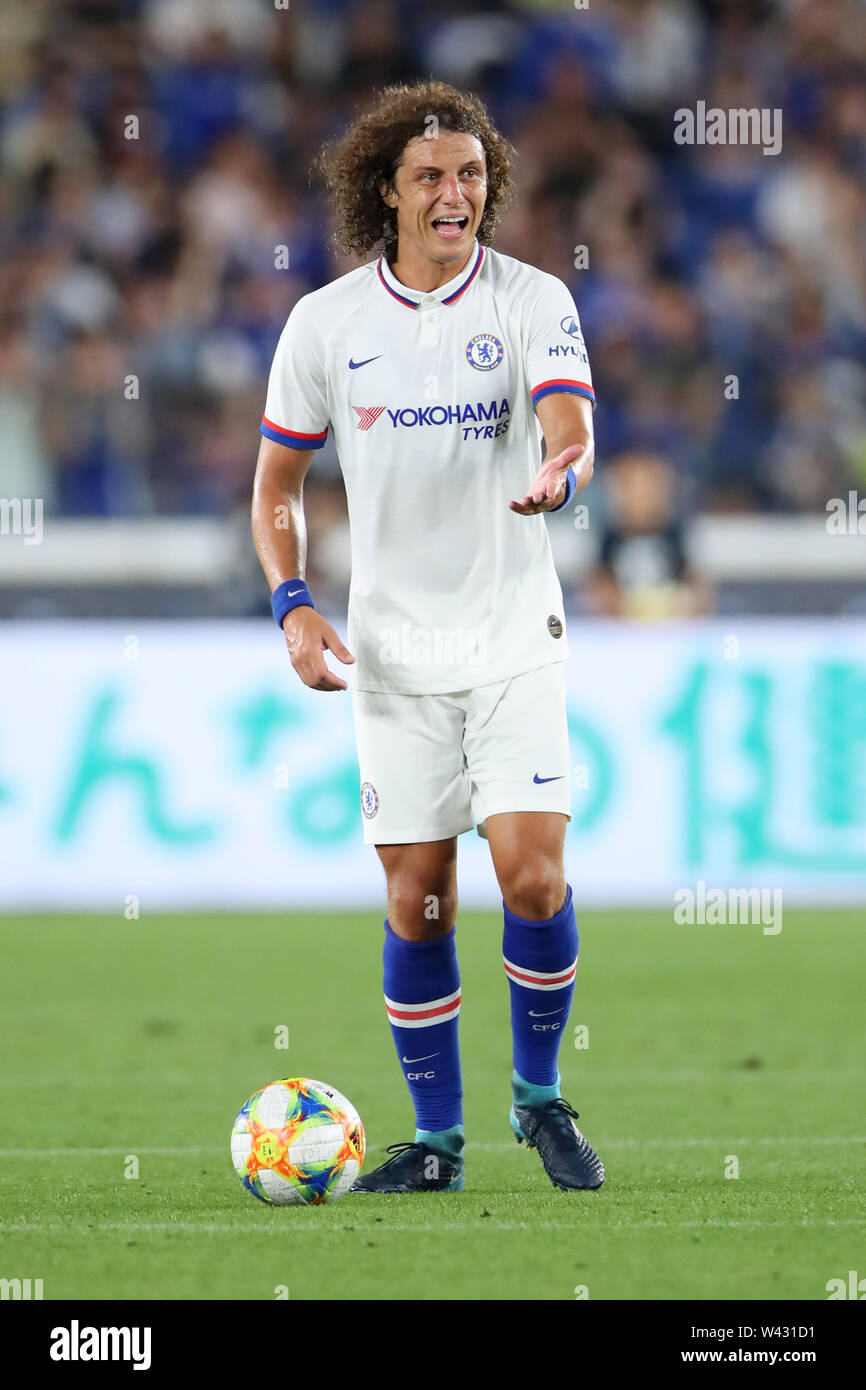 Kanagawa, Japan. 19th July, 2019. David Luiz (Chelsea) Football/Soccer ...