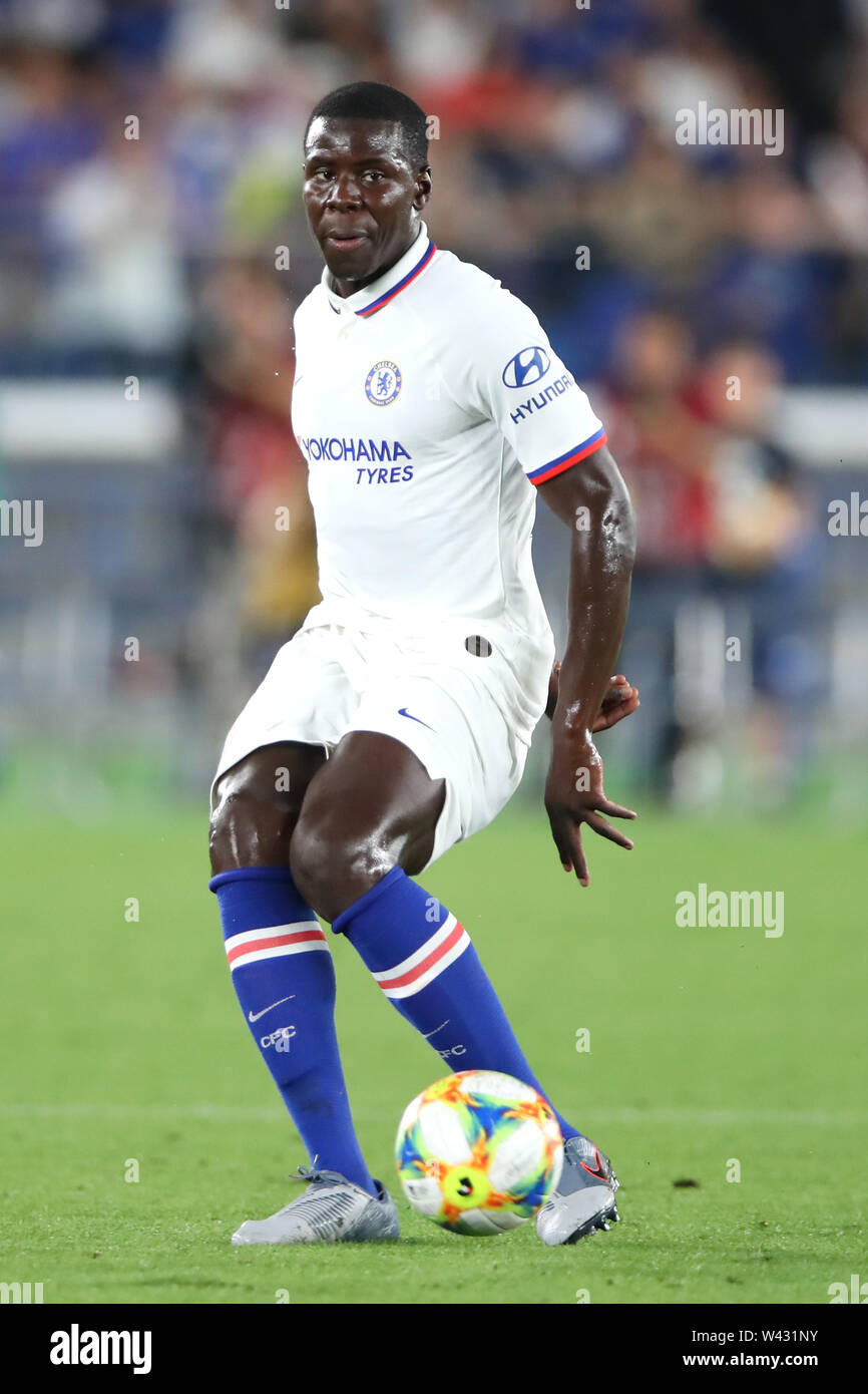 Kanagawa, Japan. 19th July, 2019. Kurt Zouma (Chelsea) Football/Soccer ...