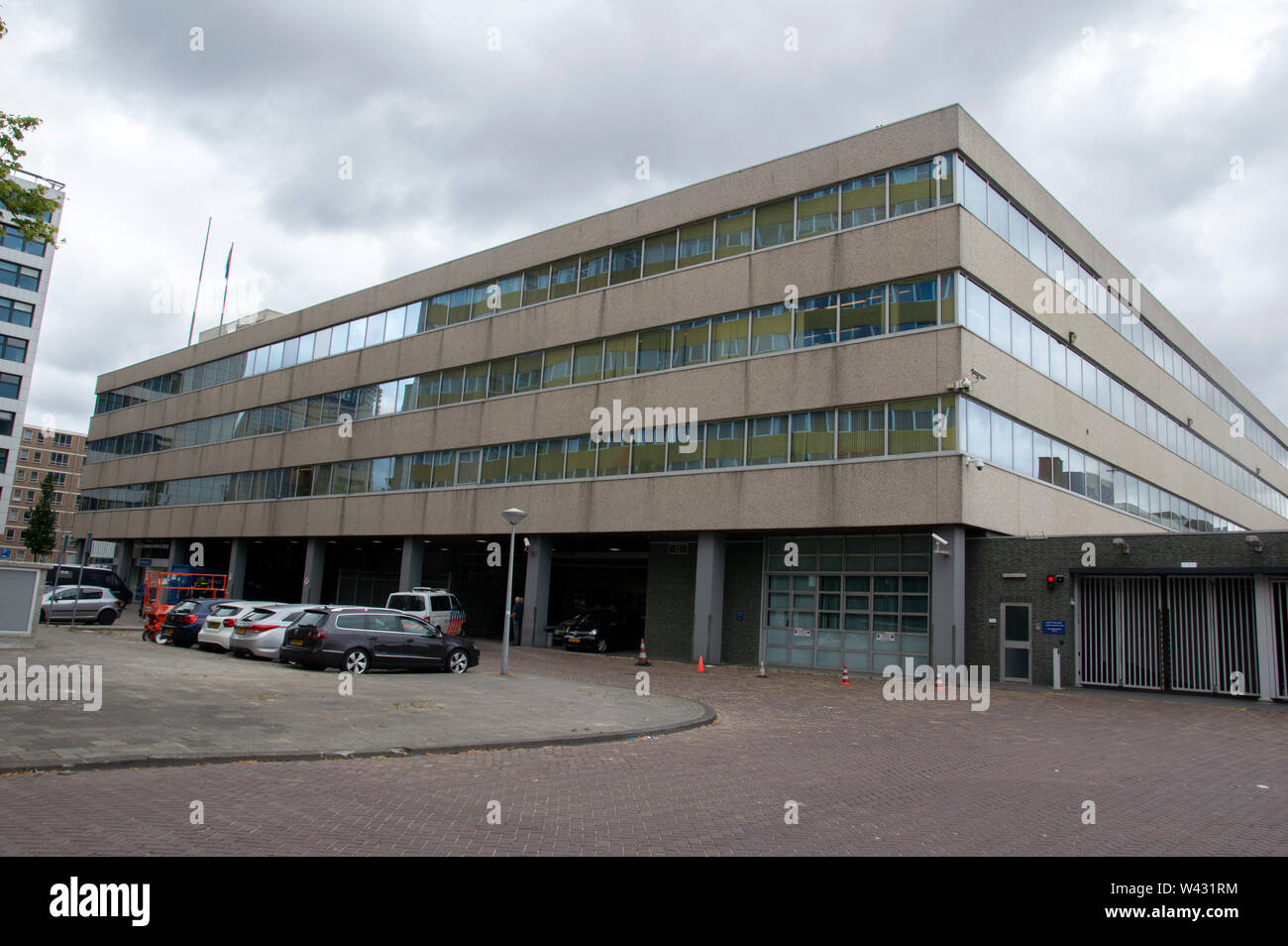 Politiebureau De Eenhoorn Building At Amsterdam The Netherlands 2019 ...