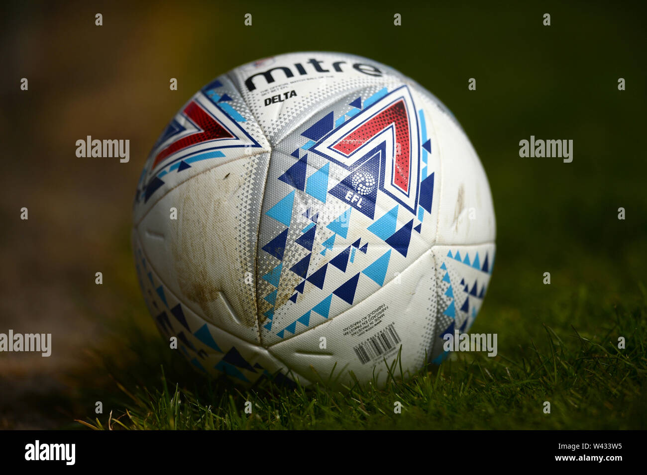 EFL match ball - Bury v Colchester United, Sky Bet League Two, Gigg ...