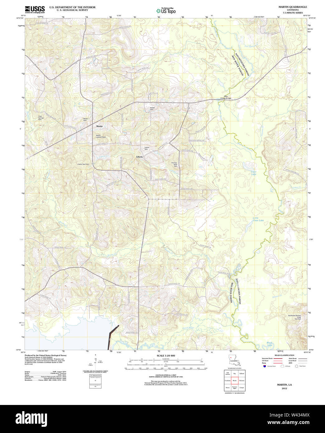 Map of martin Cut Out Stock Images & Pictures - Alamy