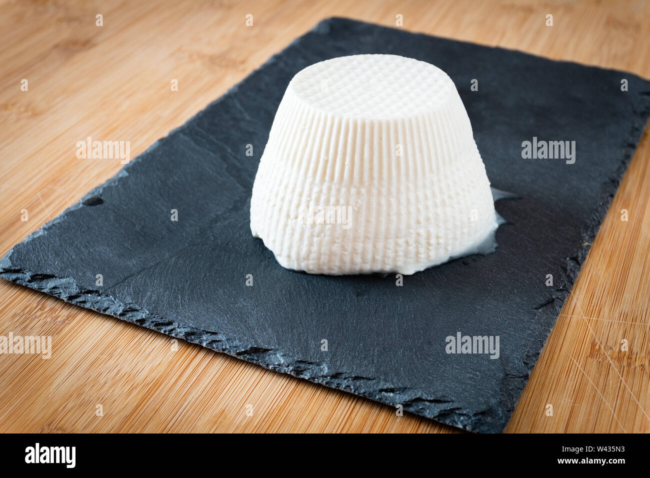 Fresh ricotta cheese handmade in Puglia, Italy Stock Photo - Alamy