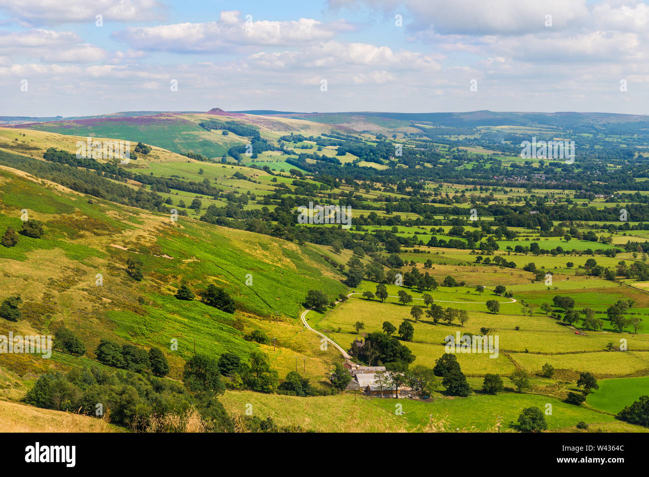 Mam Tor hill near Castleton and Edale in the Peak District National ...