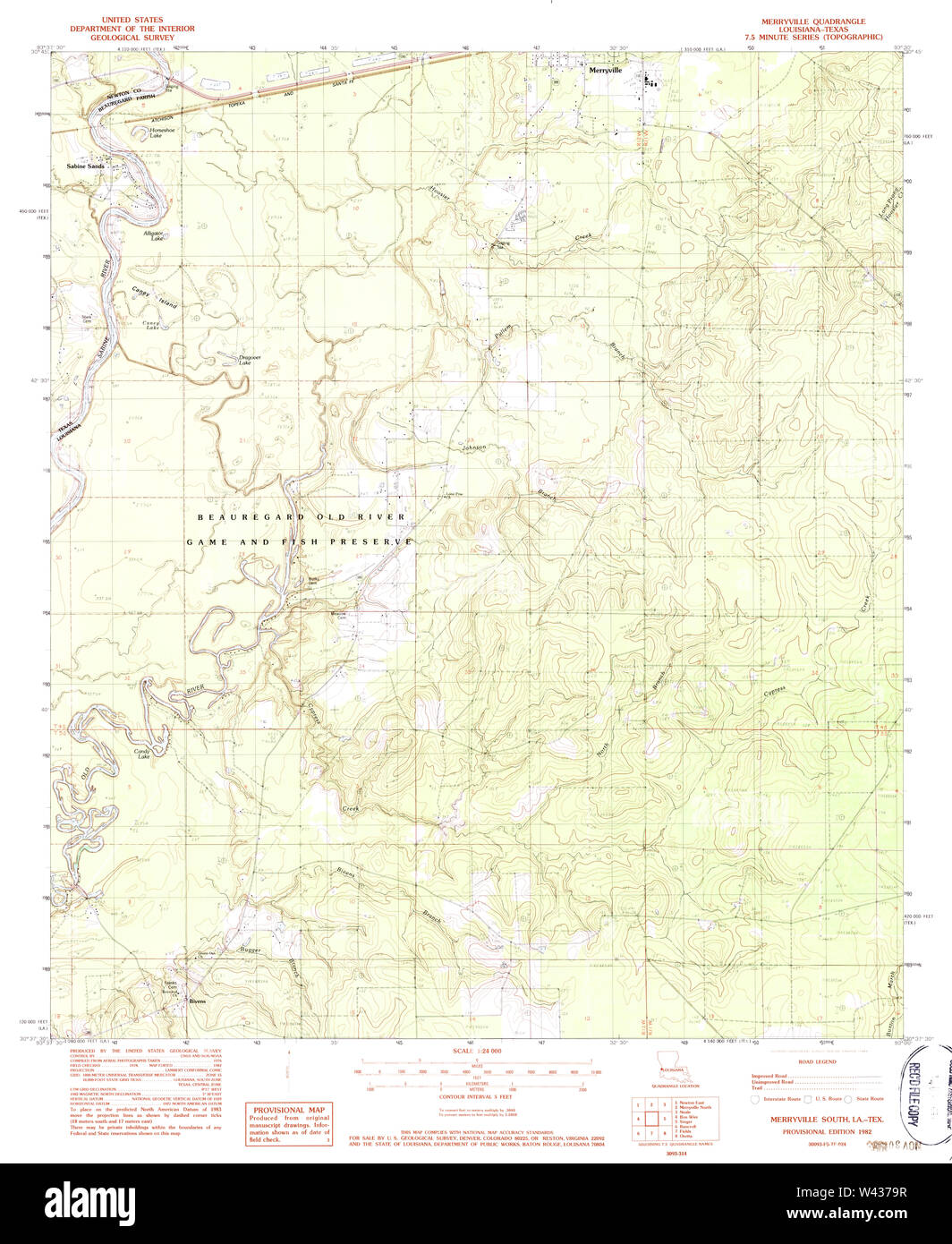 Merryville map hi-res stock photography and images - Alamy