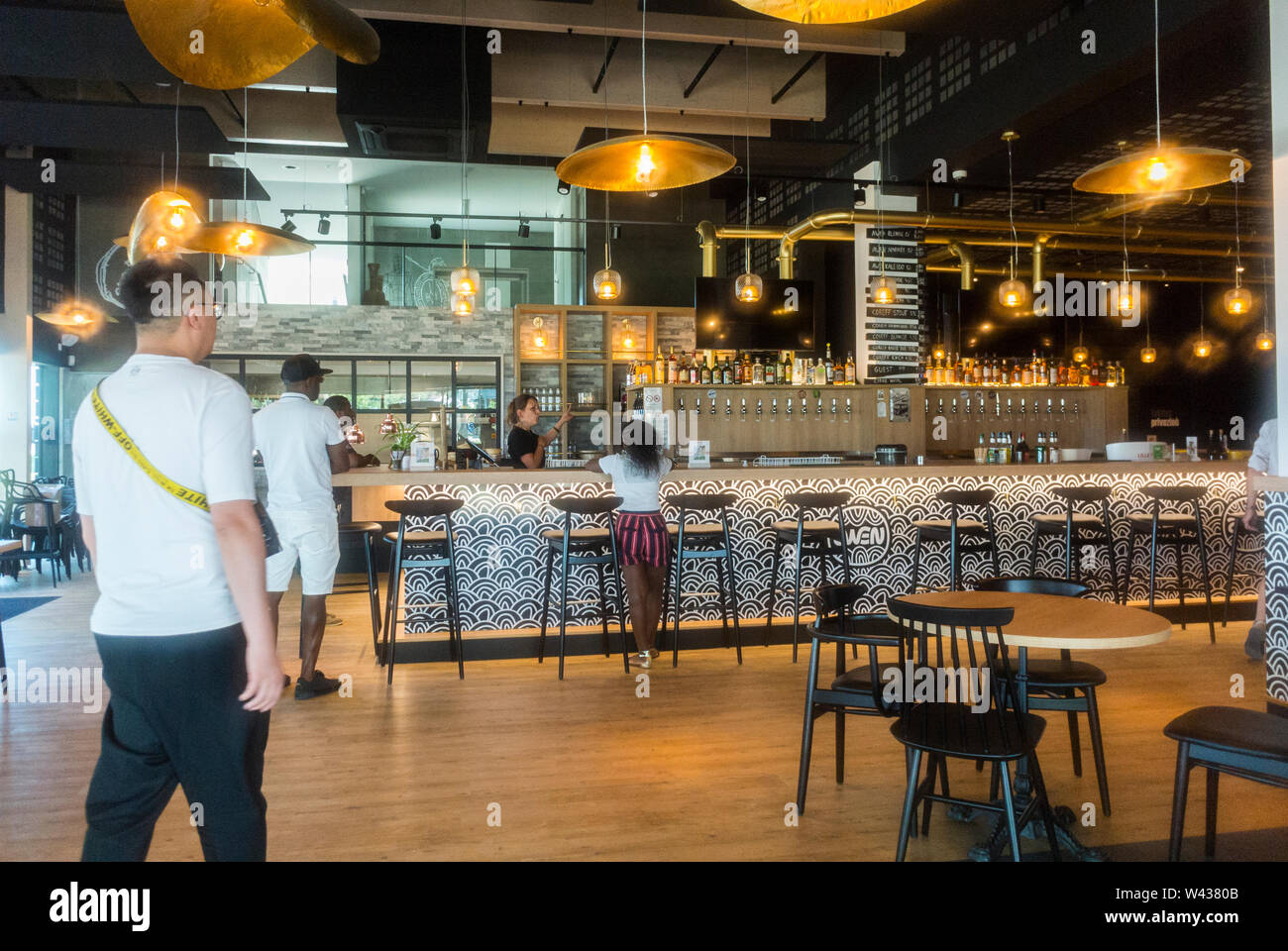 French cafe interior beautiful hi-res stock photography and images - Alamy