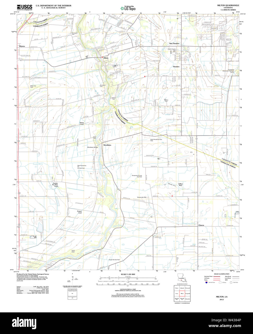 Milton map Cut Out Stock Images & Pictures - Alamy