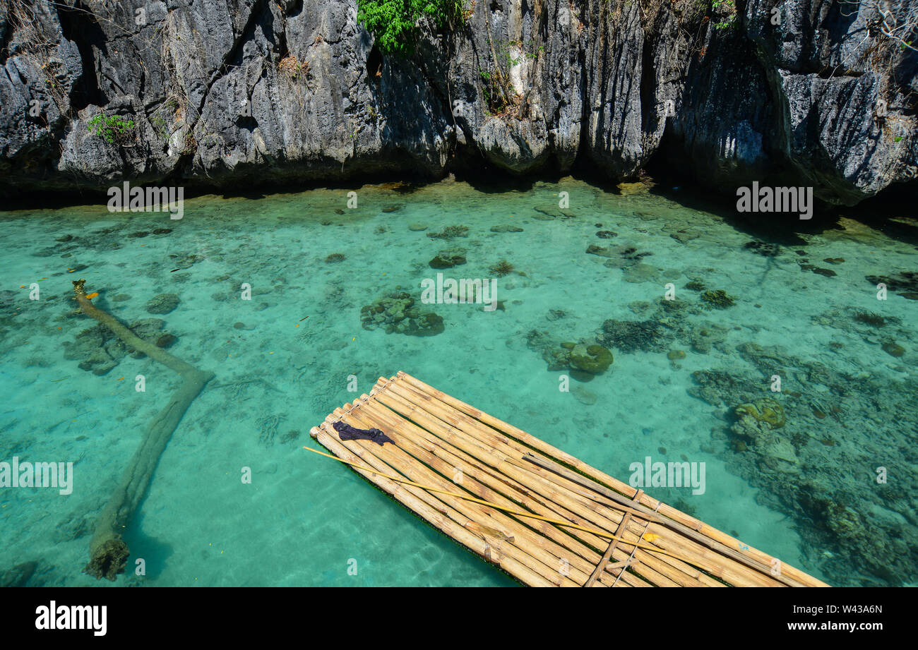 Bamboo raft philippines hi-res stock photography and images - Alamy