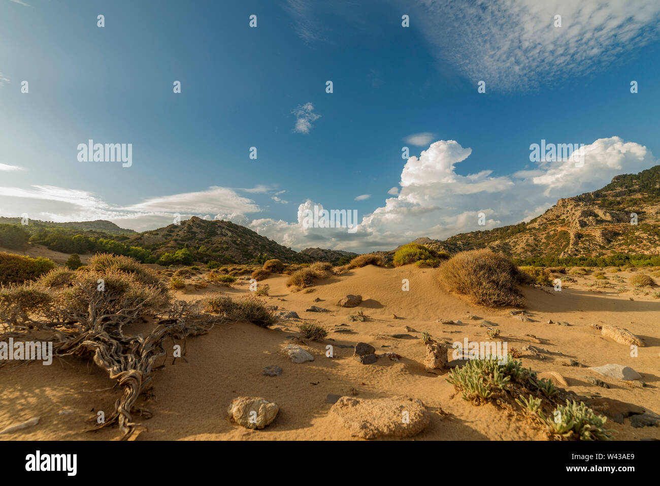 Rhodes red sand beach hi-res stock photography and images - Alamy