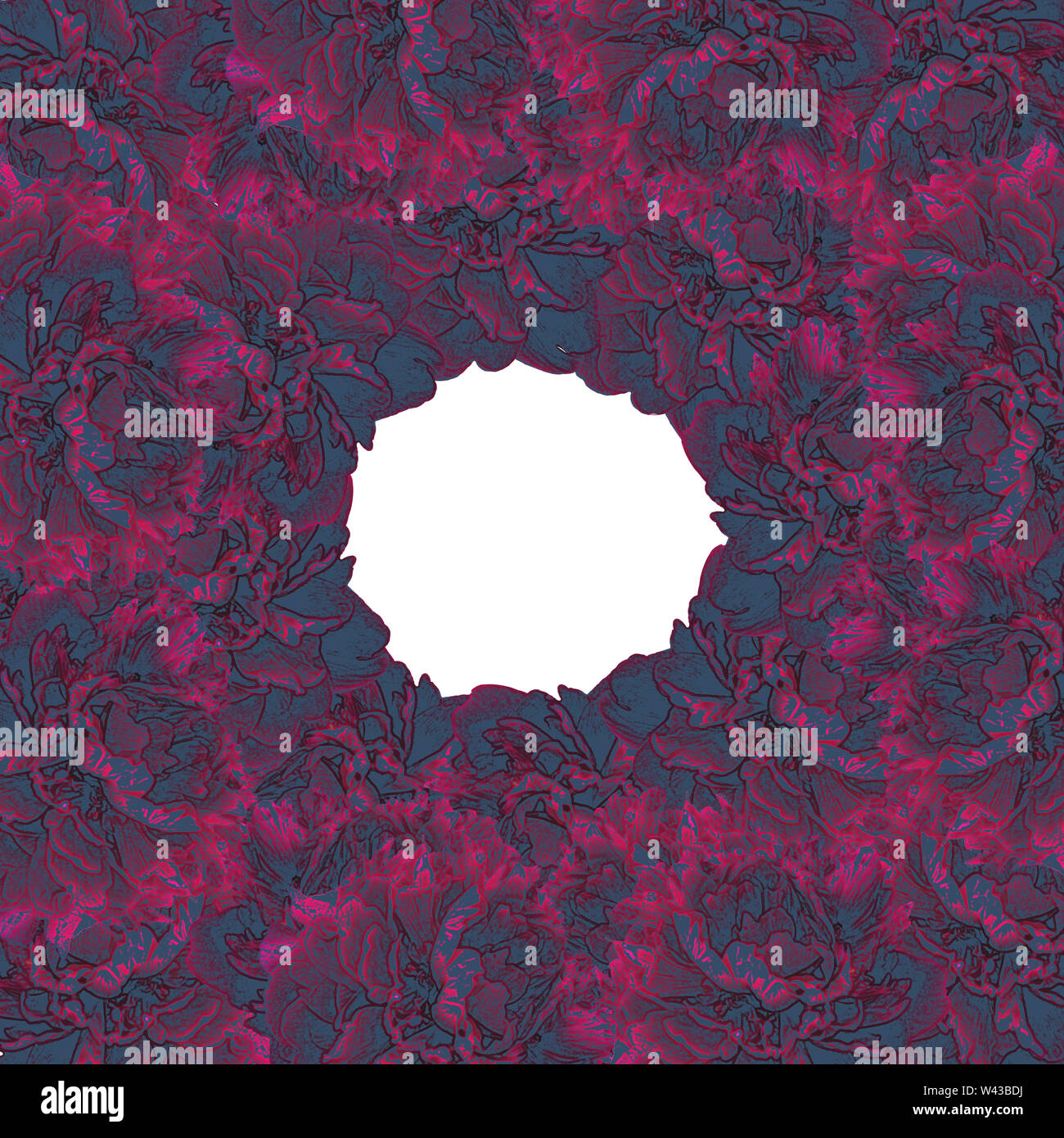 Abstract magenta border hi-res stock photography and images - Alamy