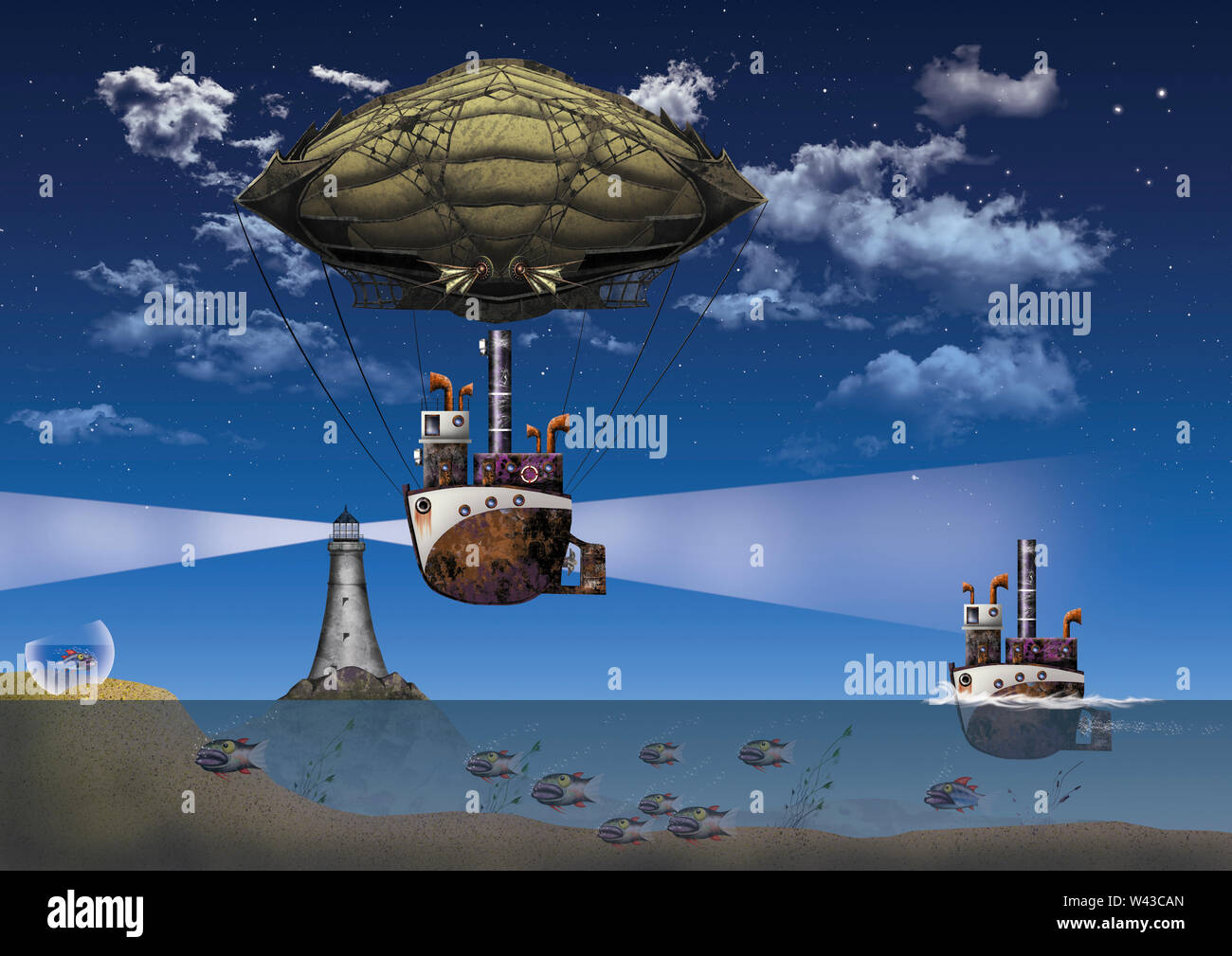 Steam puffers hi-res stock photography and images - Alamy