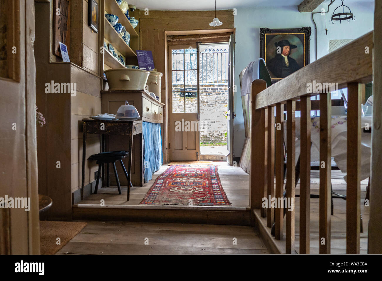 Kitchin, Restoration House, Rochester, Kent, England, UK Stock Photo ...