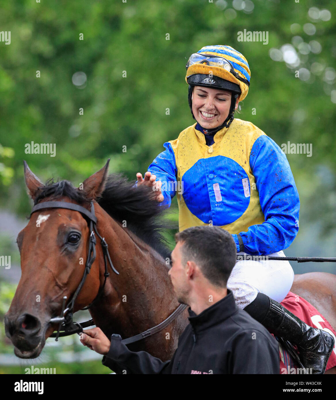 Haydock Race Course, Merseyside, UK. 19th July, 2019. Haydock Park ...