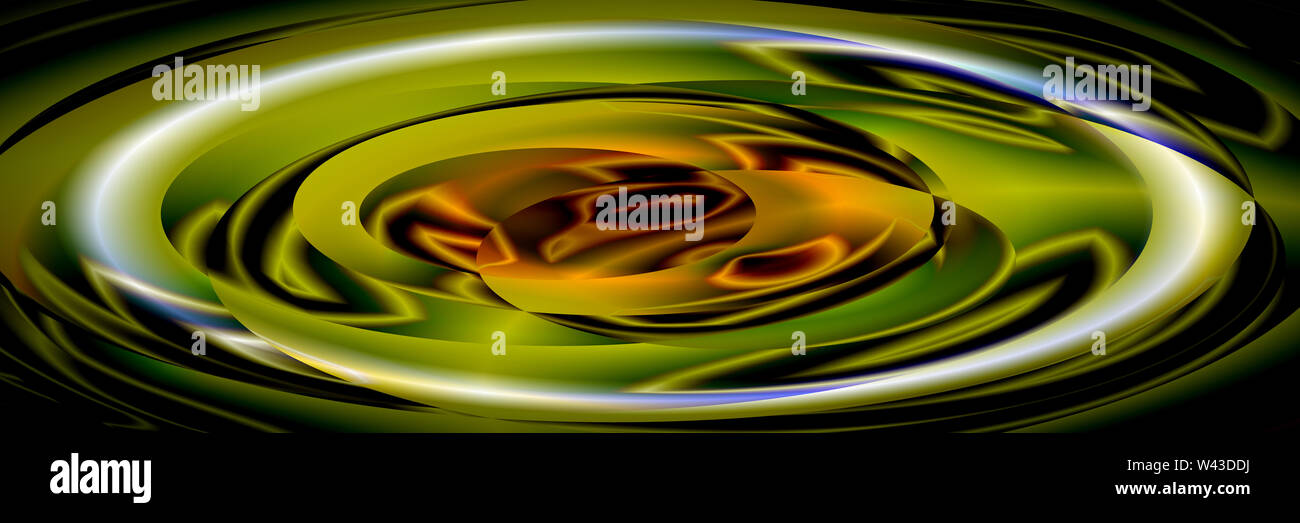 Digital art, panoramic abstract objects, Germany Stock Photo - Alamy