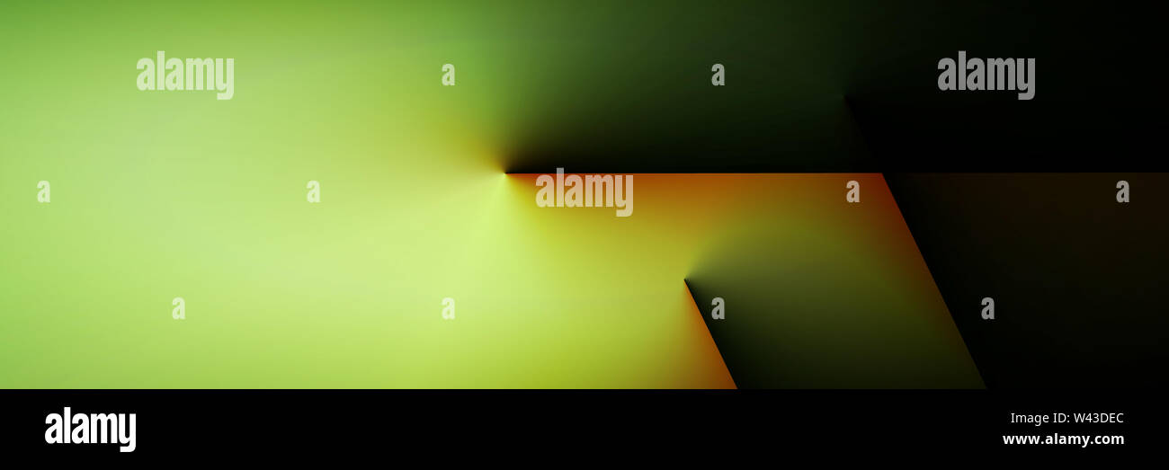 Digital art, panoramic abstract objects, Germany Stock Photo - Alamy