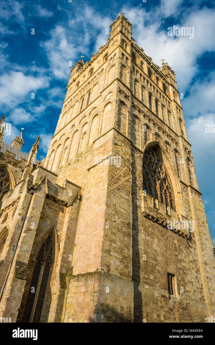Exeter Cathedral, Devon. England. UK Stock Photo - Alamy