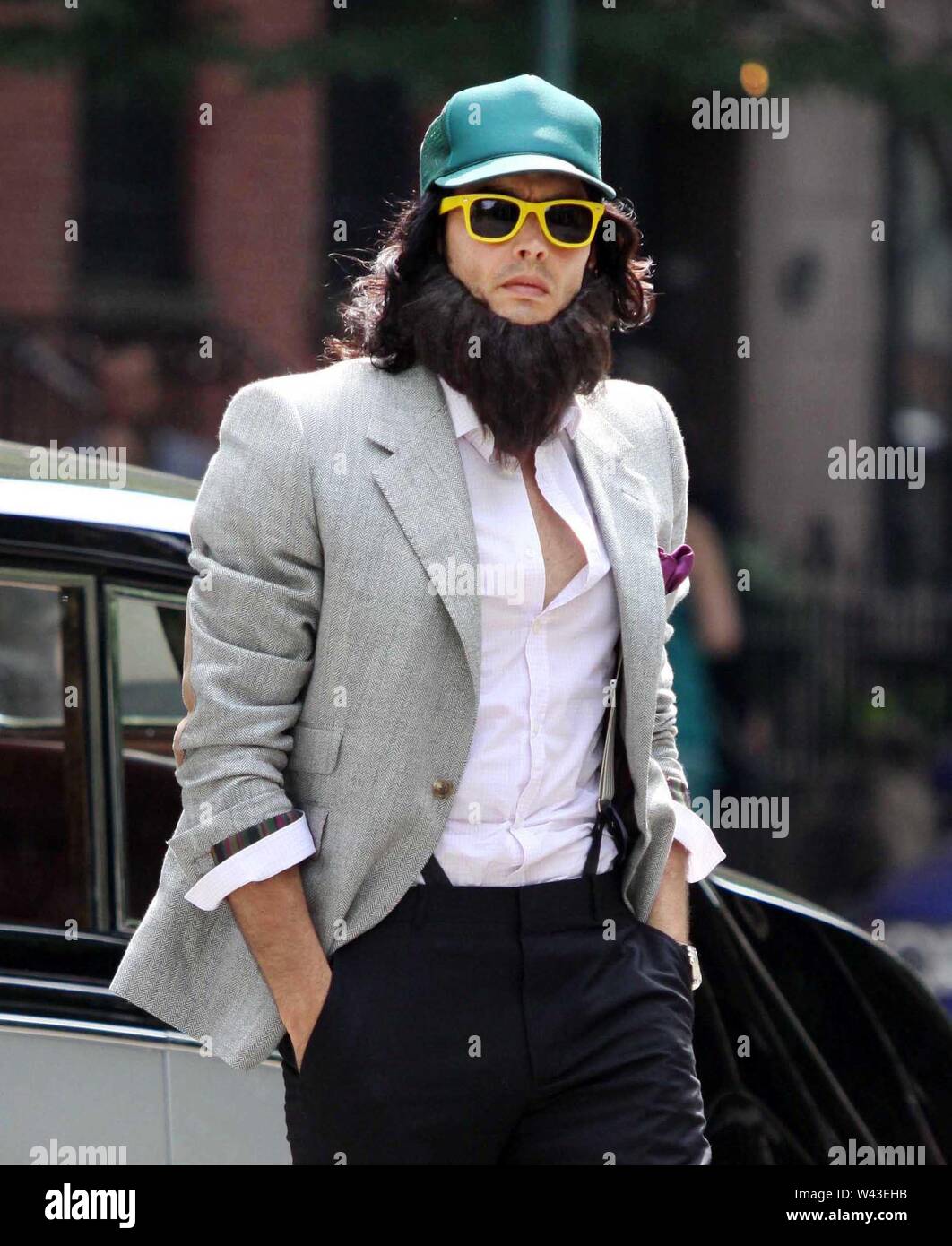 Russell Brand Filming Arthur 2010 Photo By John Barrett ...