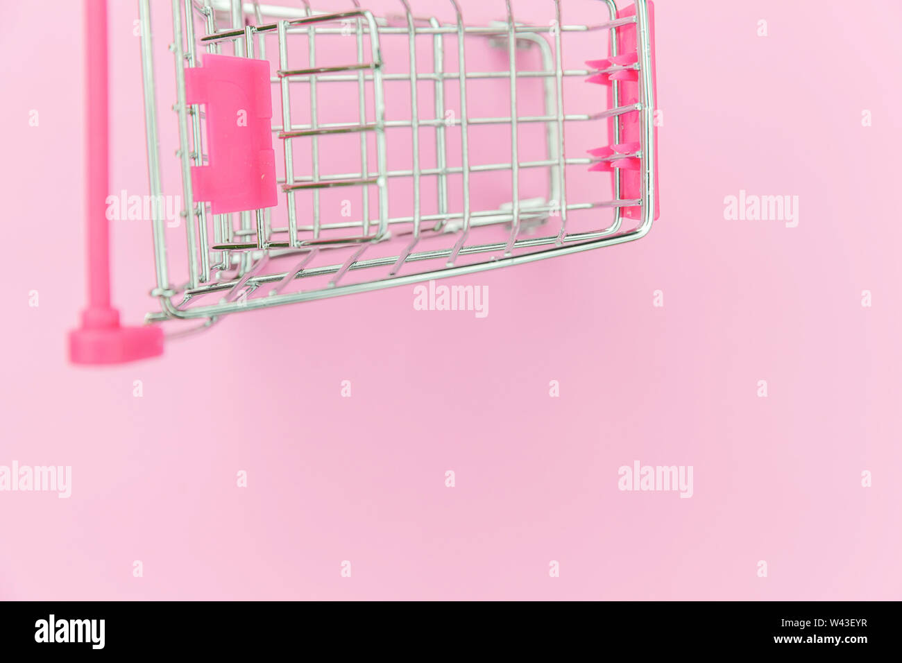 Small supermarket grocery push cart for shopping toy with wheels ...