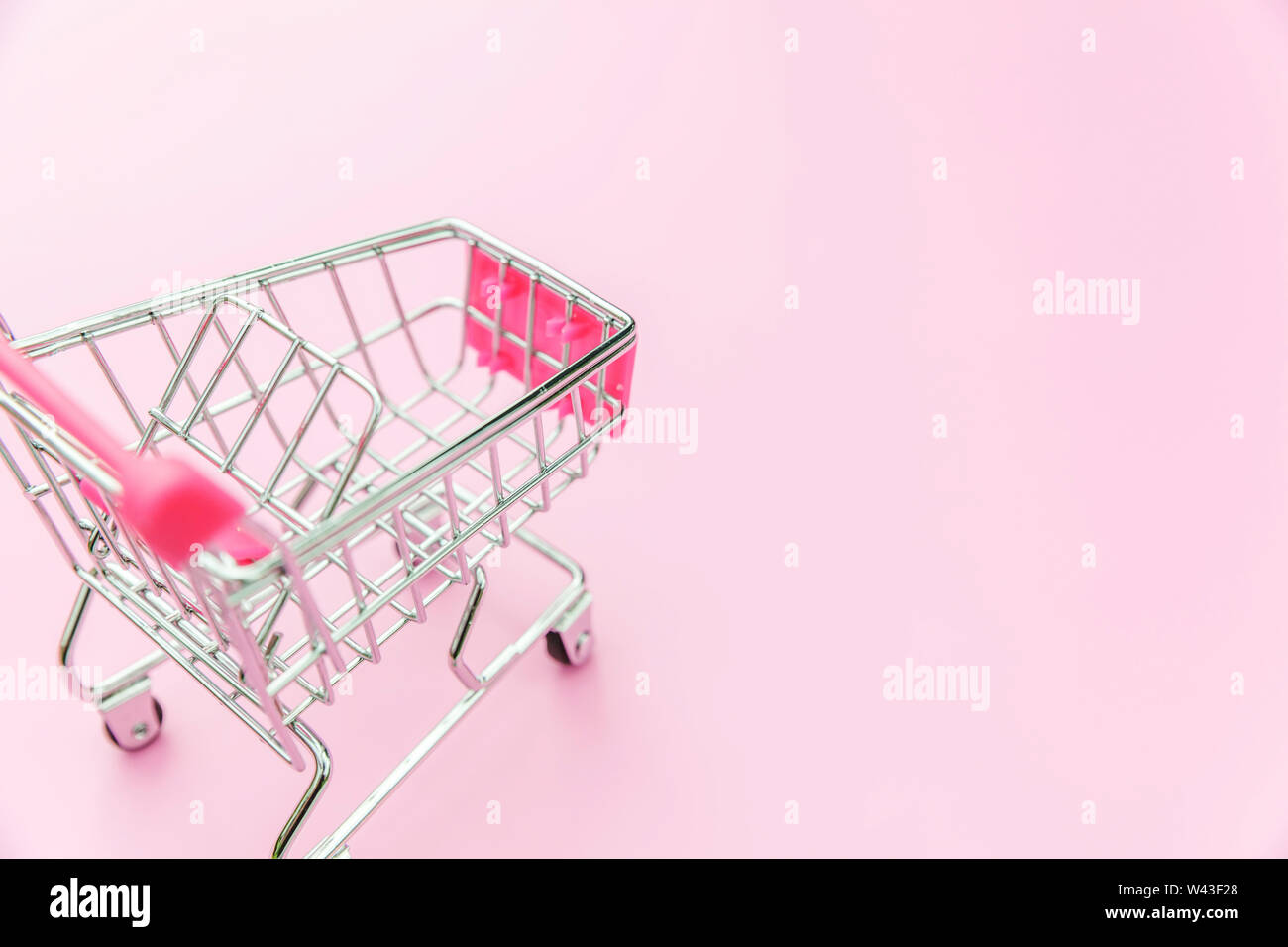 Small supermarket grocery push cart for shopping toy with wheels ...