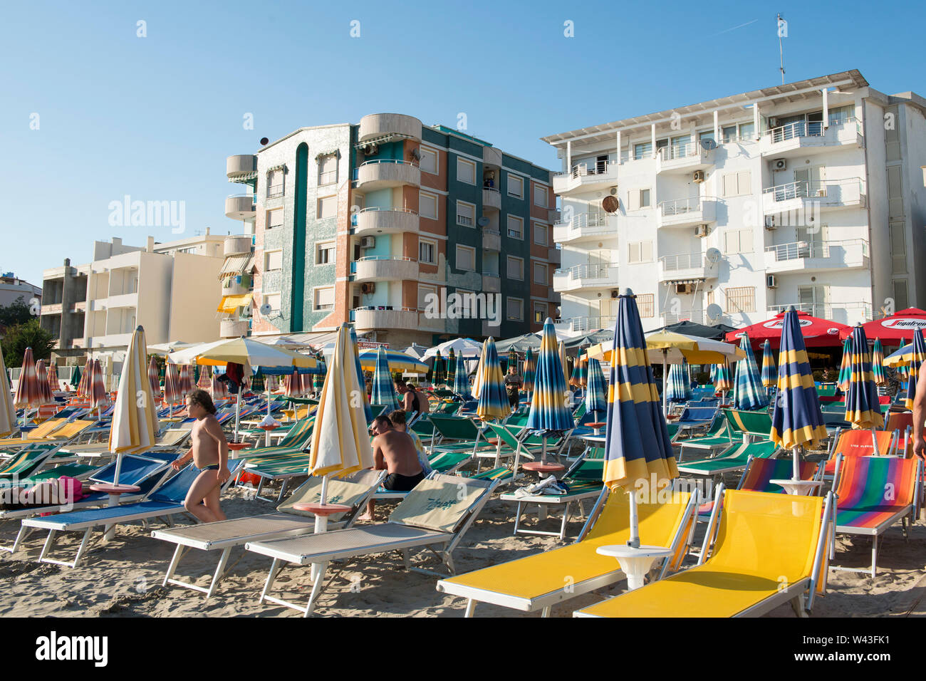 Albania, Balkan Peninsula, Durres, Beach Stock Photo - Alamy