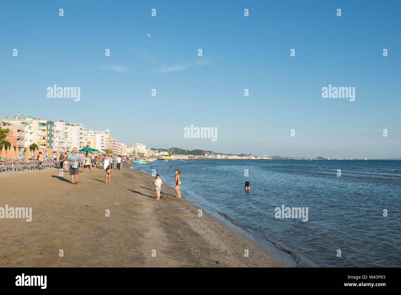 Albania, Balkan Peninsula, Durres, Beach Stock Photo - Alamy