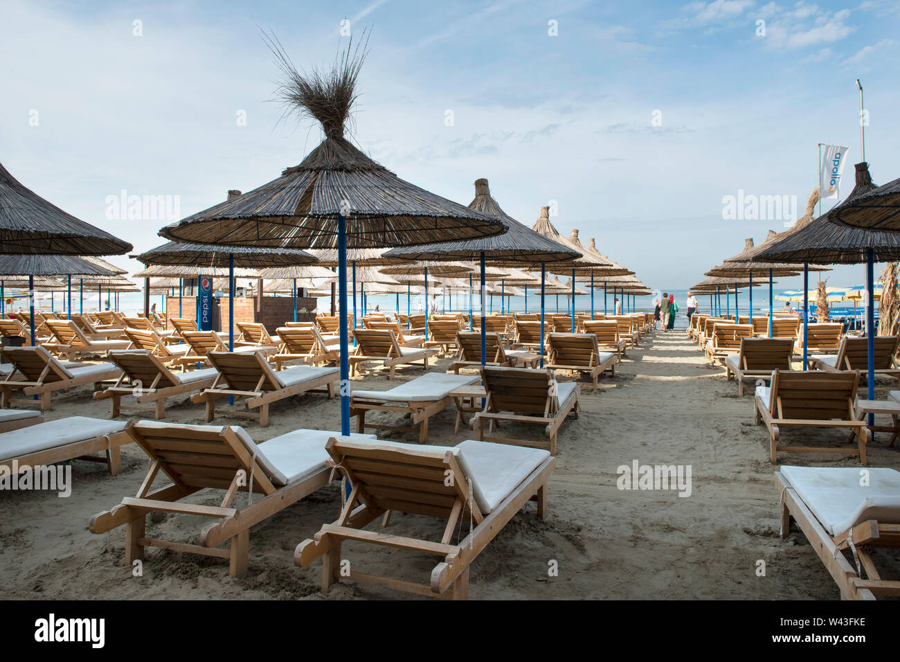 Albania, Balkan Peninsula, Durres, Beach Stock Photo - Alamy