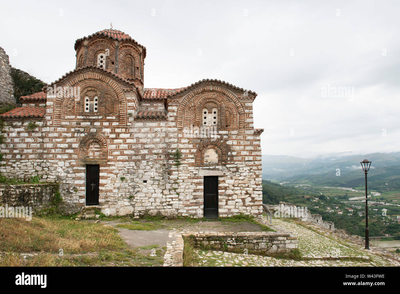 Albania, Balkan Peninsula, Berat, Castle Stock Photo - Alamy
