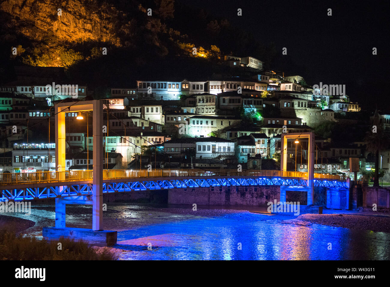 Albania, Balkan Peninsula, Berat, Old city, Bridge Stock Photo - Alamy