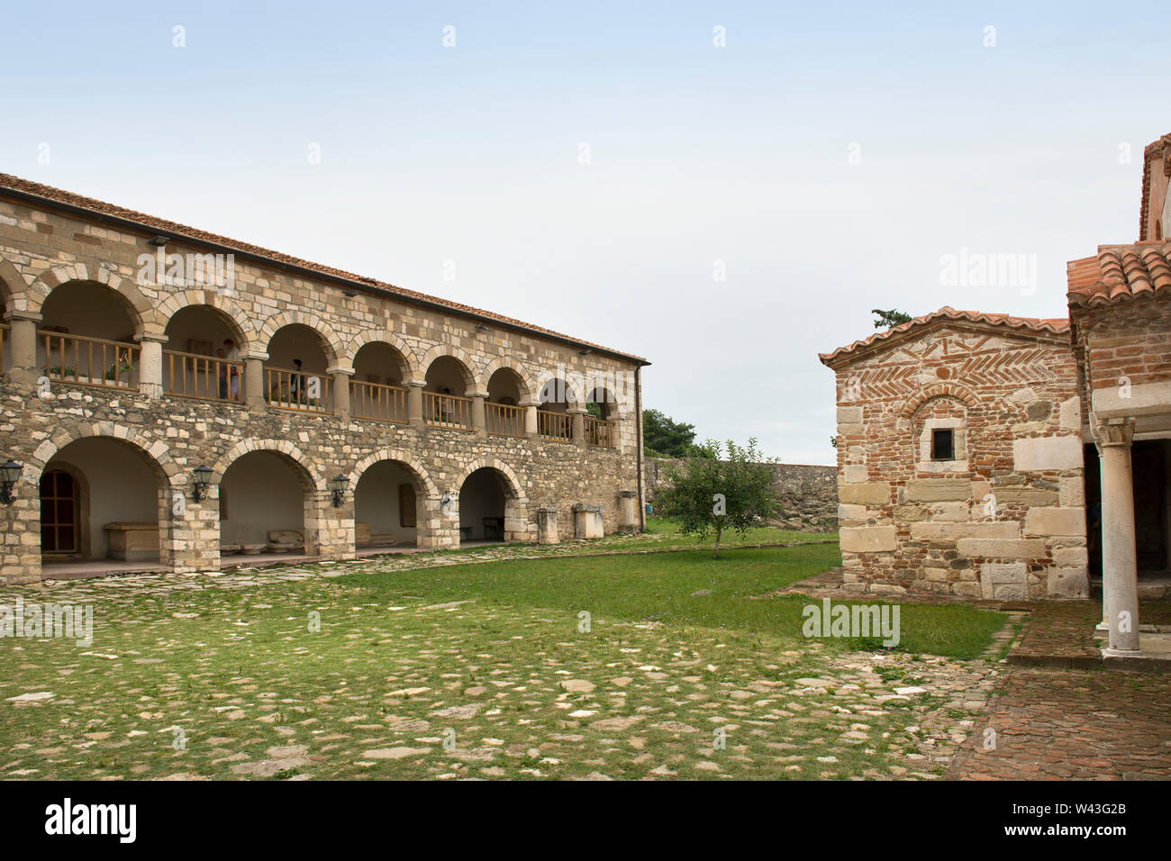Albania, Balkan Peninsula, Apollonia, Archaeological site Stock Photo ...