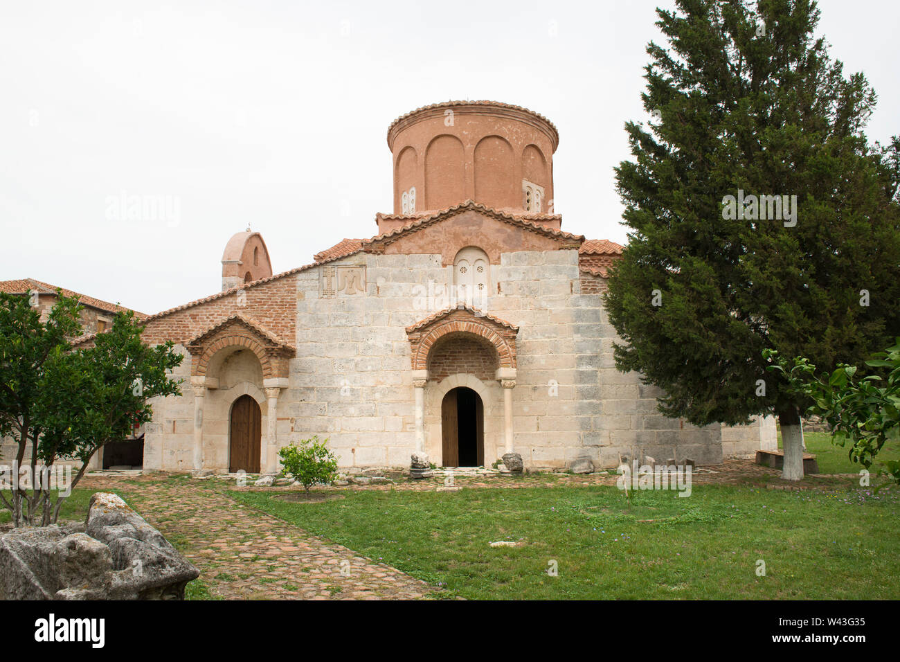 Albania, Balkan Peninsula, Apollonia, Archaeological site Stock Photo ...